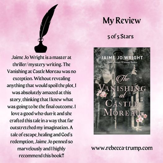 BOOK REVIEW: The Vanishing at Castle Moreau – Rebecca Trump